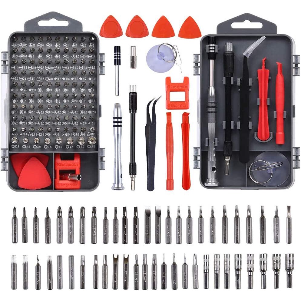 Computer Repair Kit Tool kit Mini Precision Screwdriver Set Laptop 112 ...