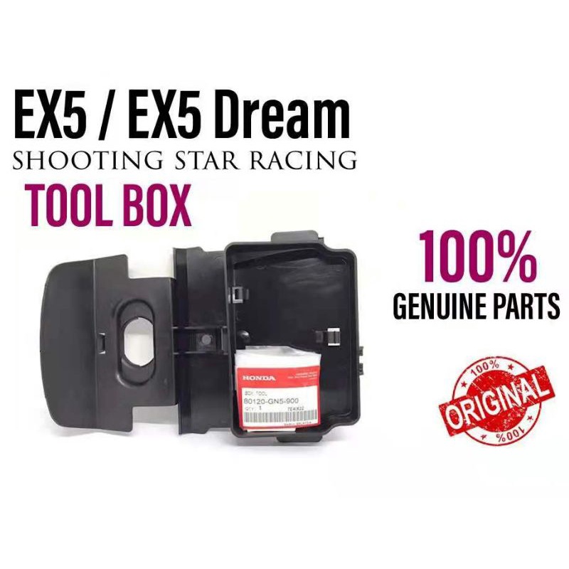 HONDA EX5 / EX5 DREAM ORIGINAL TOOL BOX | Shopee Malaysia