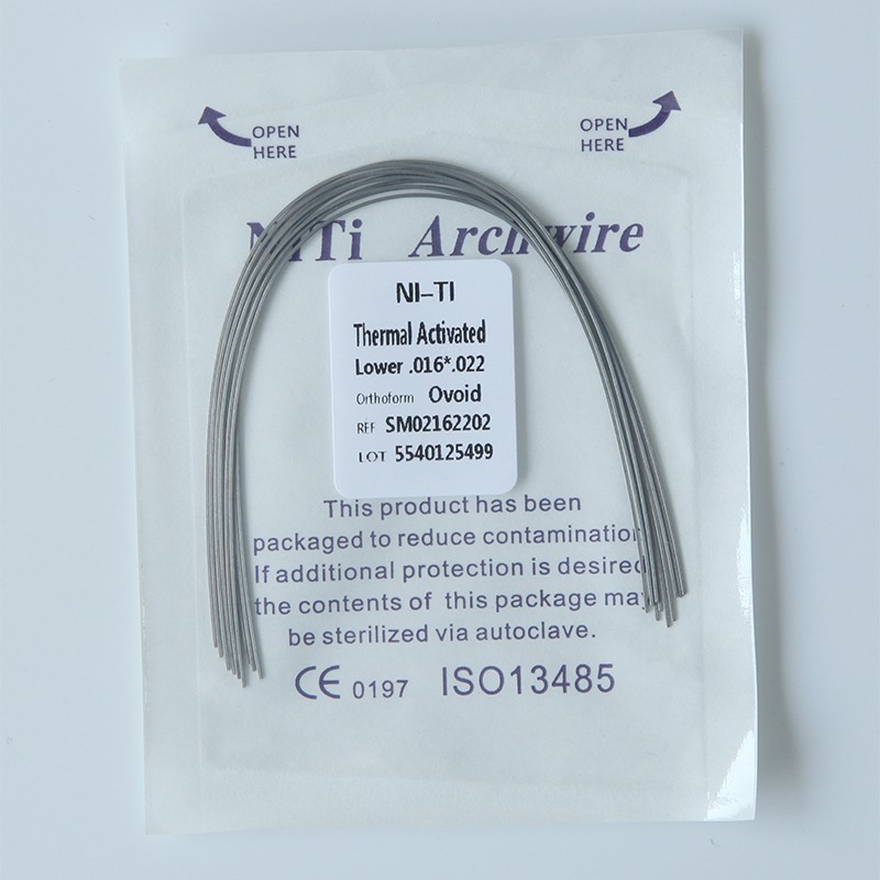 1pack/10pcs Dental Niti Thermal Activated Arch Wire Rectangular Heat Activated Wires | Shopee ...