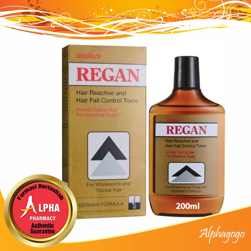 Audace Regan Hair Reactive and Hair Fall Control Tonic (200ml) | Shopee ...