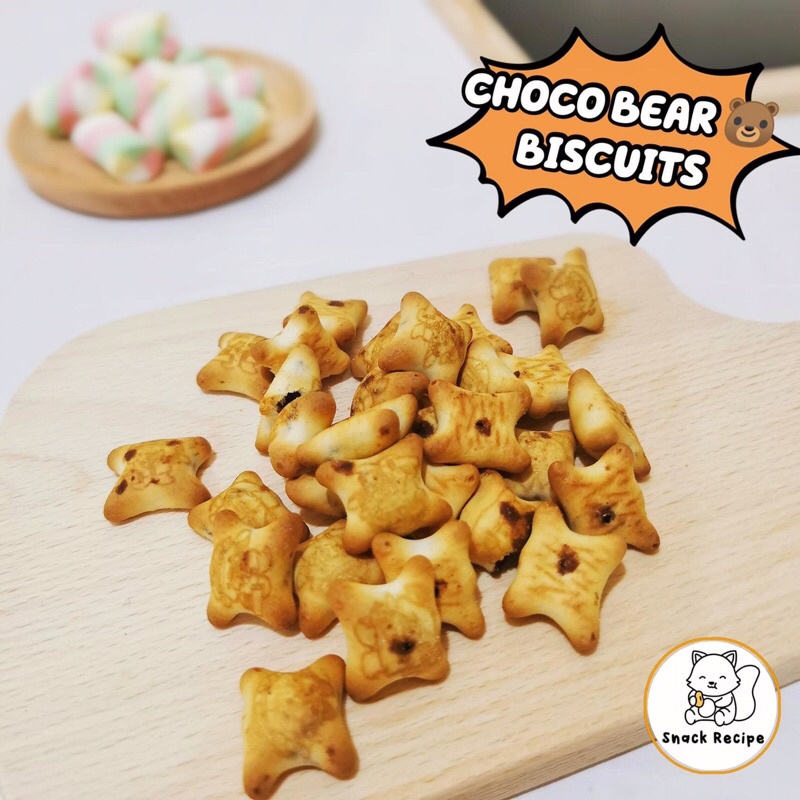 CHOCO BEAR BISCUITS 小熊巧克力饼 300g/500g | Shopee Malaysia