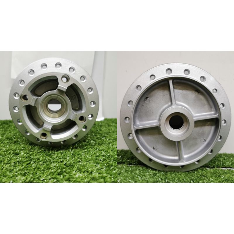 HONDA WAVE 110 WAVE DASH 110 V1 V2 (DISK)(Silver) Front Rear Hub ...