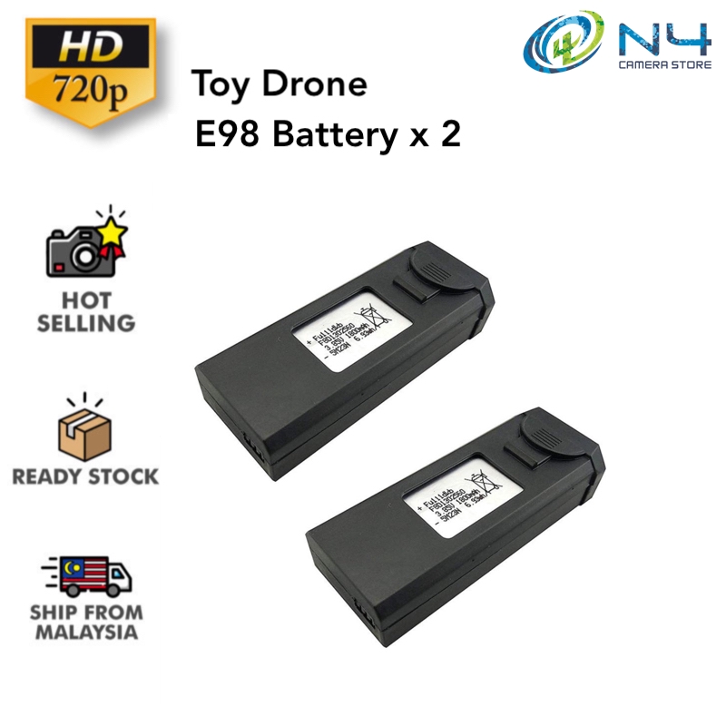 Drone E98 WIFI FPV With Wide Angle 720P HD Camera Height Hold Mode ...