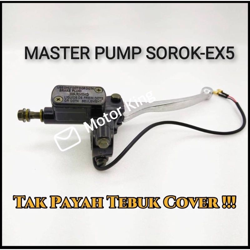 Master Brake Brek disc ex5 wave100 KRISS Pump SOROK Modify Disc Brake ...