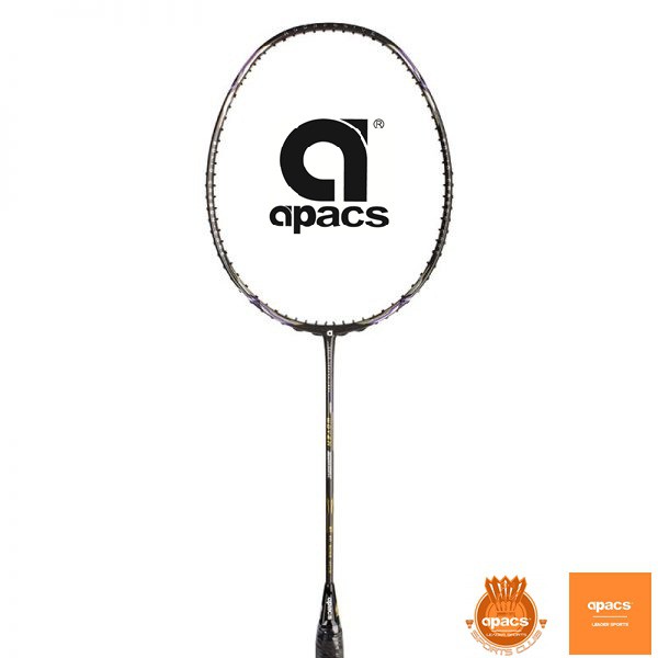 (FREE STRING & GRIP) APACS BADMINTON RACKET WOVEN AGGRESSIVE | Shopee ...