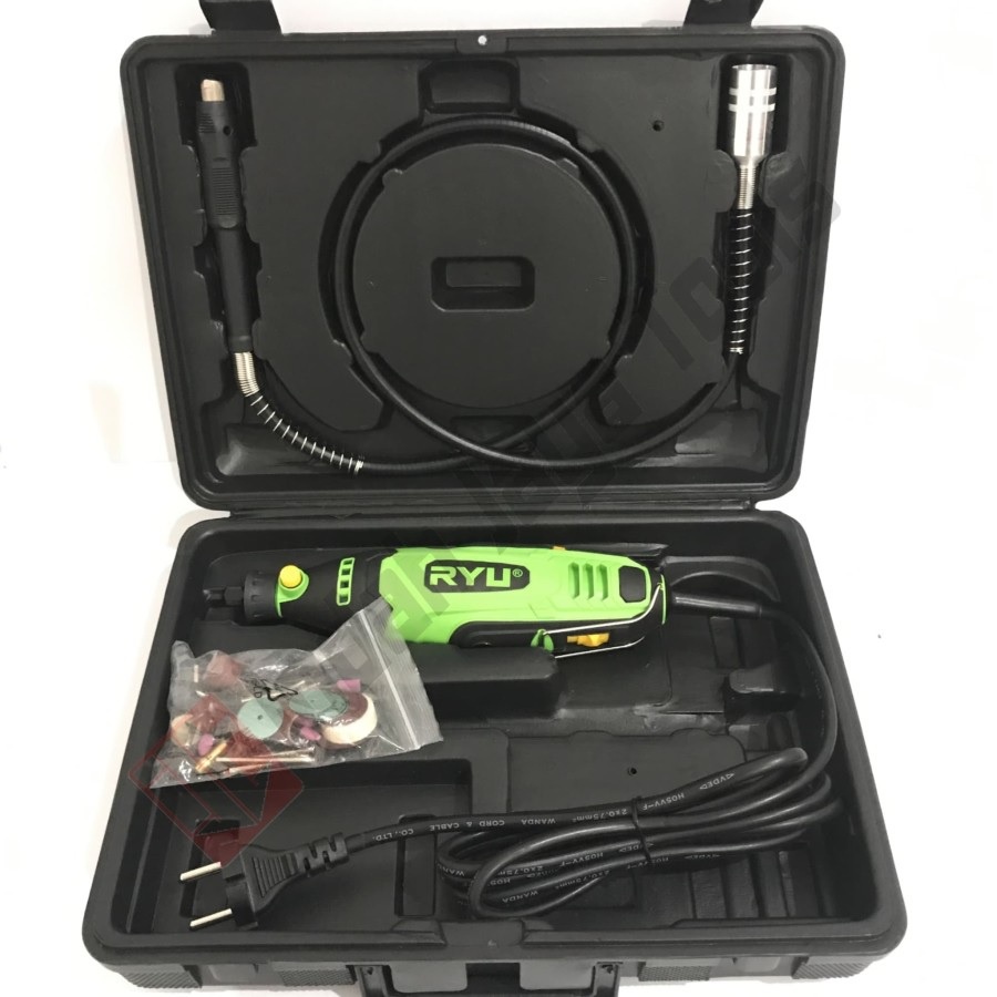 Ryu RDG 3.2 Mini Grinder ryu Set 40 Pcs - Tuner Set Mini Drill Grinder ...