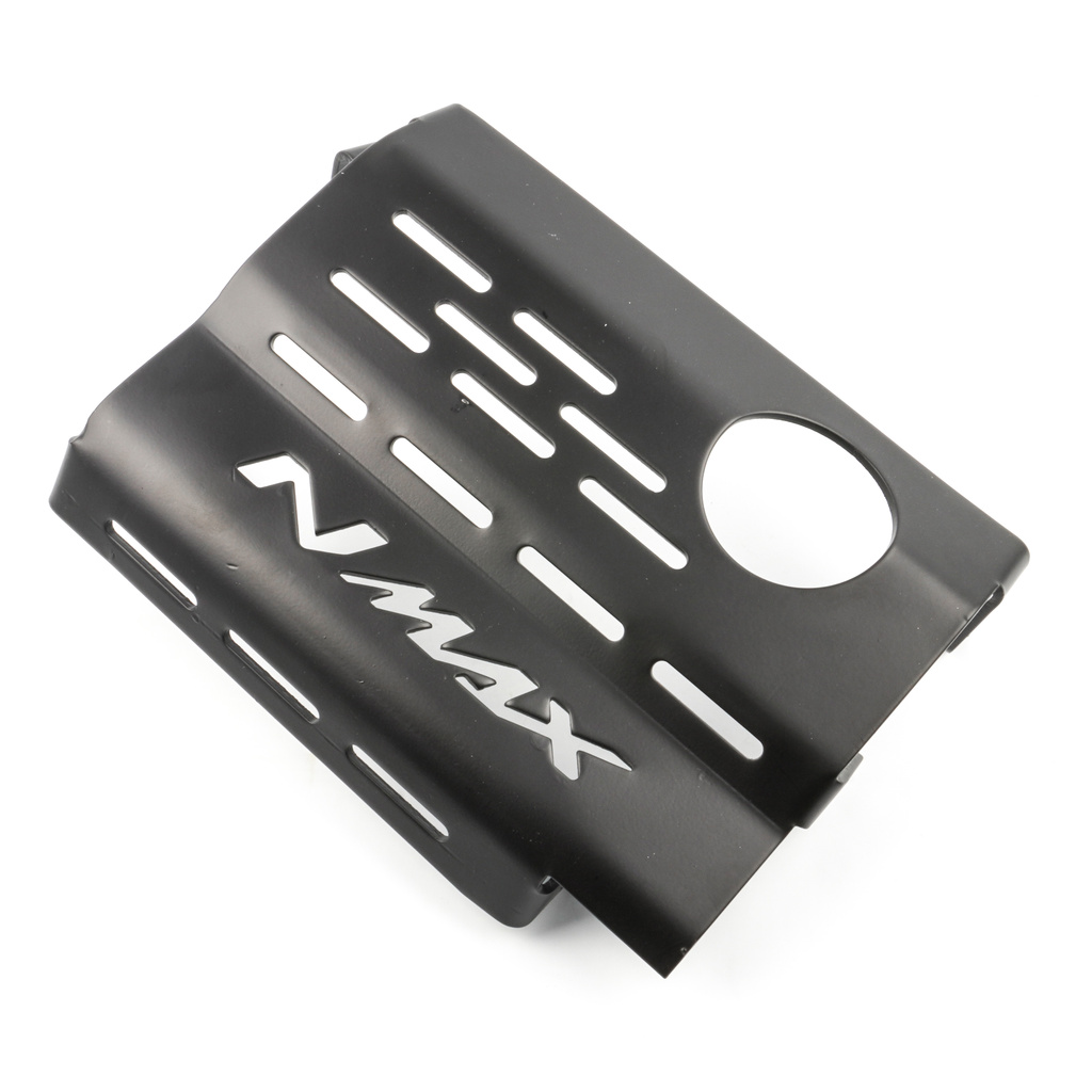 NMAX155 2020 ENGINE GUARD PROTECTOR BLACK UNDER COVER FRONT STEEL BASE ...