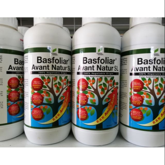 Amino Acid Basfoliar Avant Natur SL 1 L 100% Vegetable Origin | Shopee ...