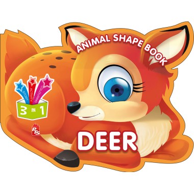 Animal Shape Book : Deer L200 | Shopee Malaysia