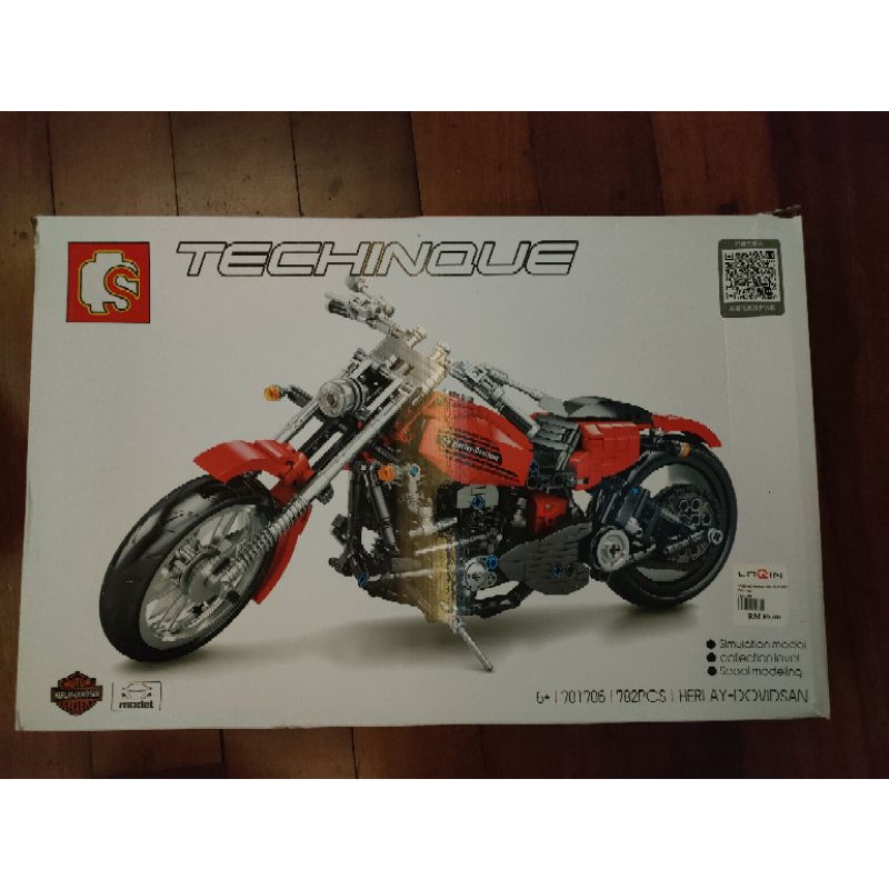 Lego Harley Davidson Motor Mainan Puzzle | Shopee Malaysia