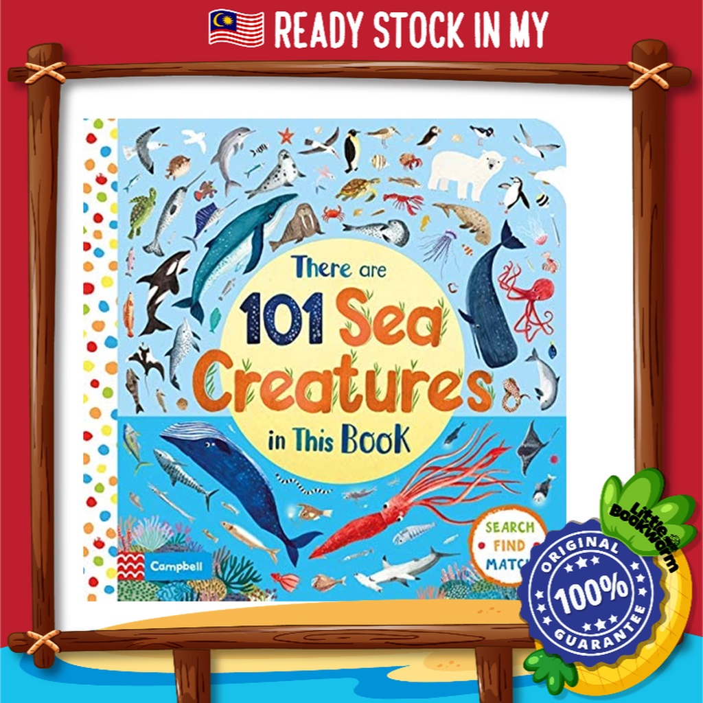 [100% original] There Are 101 Sea Creatures In This Book (Campbell Big ...