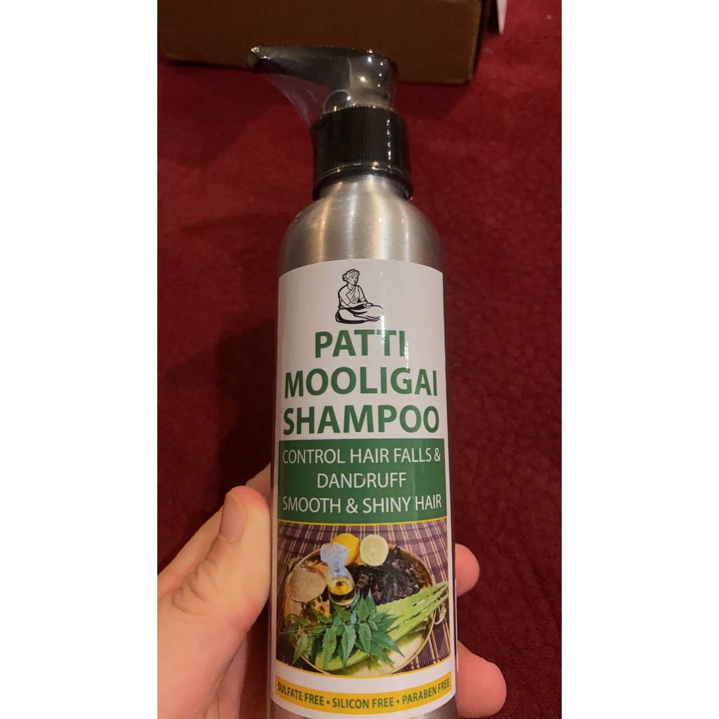 PATTI MOOLIGAI HAIR SHAMPOO (control hair falls & dandruff smooth ...