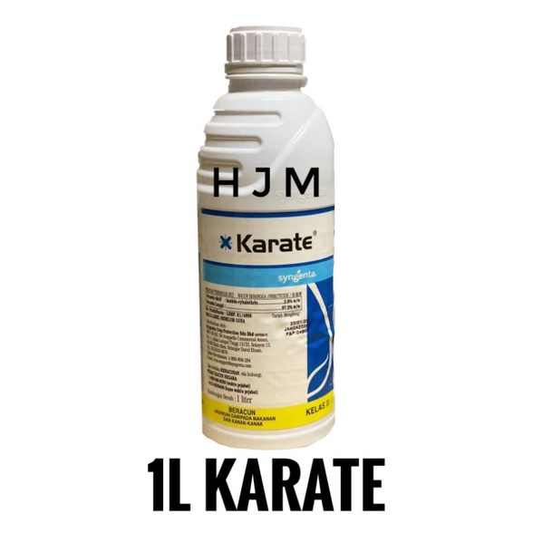 KARATE (1L) lambda cyhalothrin Racun Kesing Racun Kumbang Tanduk Racun Ulat Racun Bena Racun ...