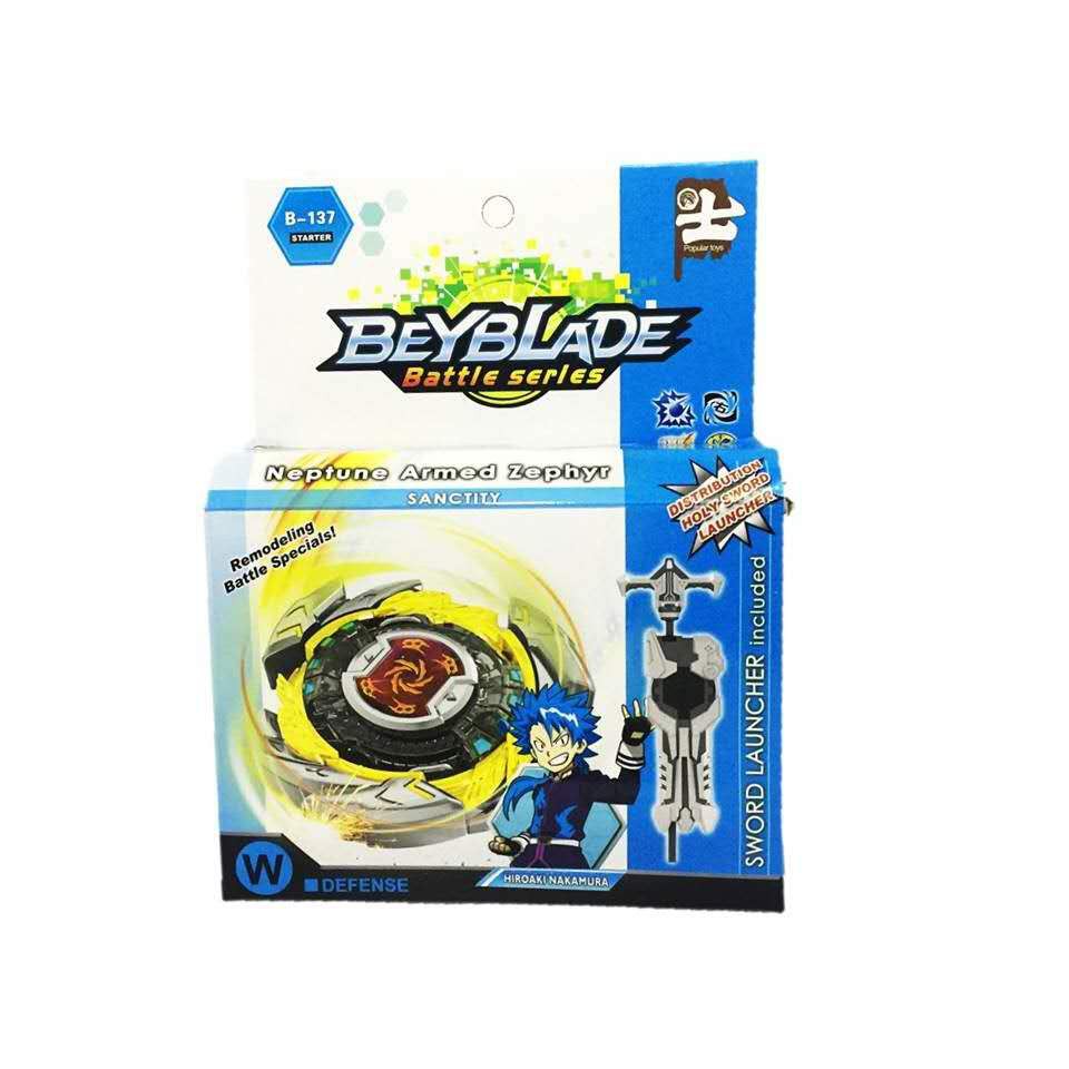 Beyblade Neptune Armed Zephyr B-137 W.Defense | Shopee Malaysia