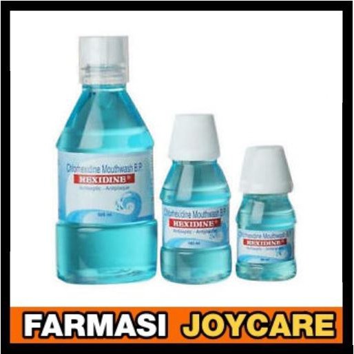 HEXIDINE Chlorhexidine Mouthwash Solution Gargles 80mL / 500mL | Shopee ...