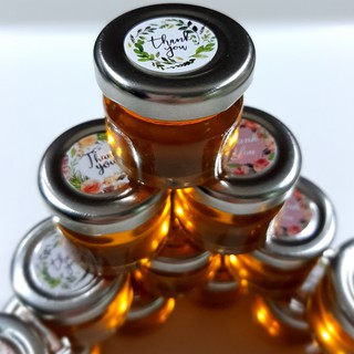 50 pcs Set Madu Halal Honey Doorgift 30Gram Jar Murah Best For Wedding ...
