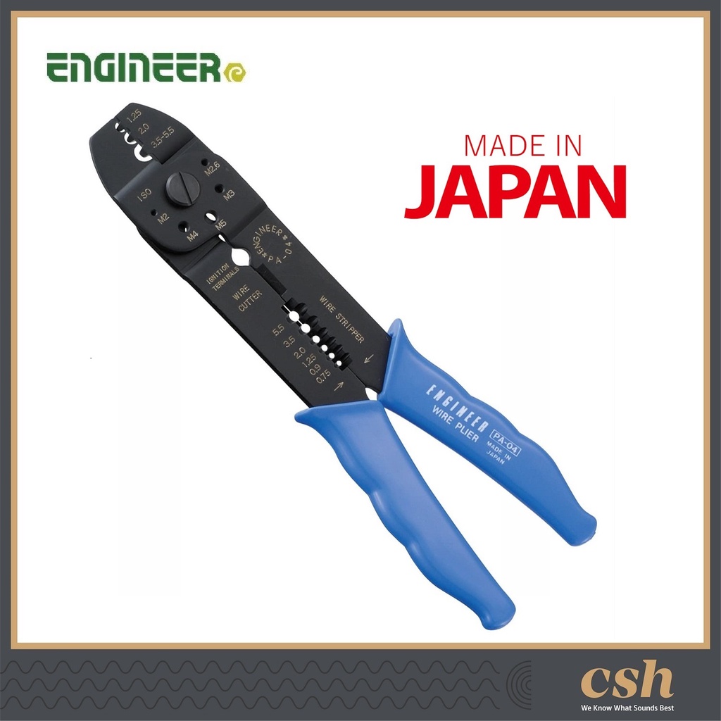 ENGINEER PA-04 Wire Plier (Made In Japan) | Shopee Malaysia