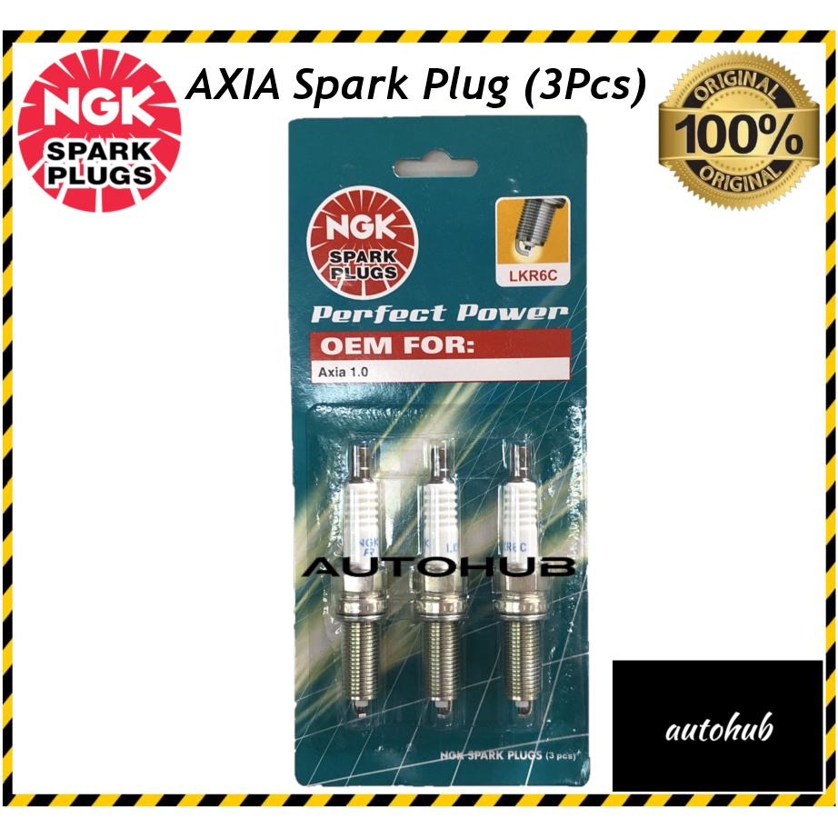 NGK Spark Plug Axia Spark Plug LKR6C (3Pcs) | Shopee Malaysia