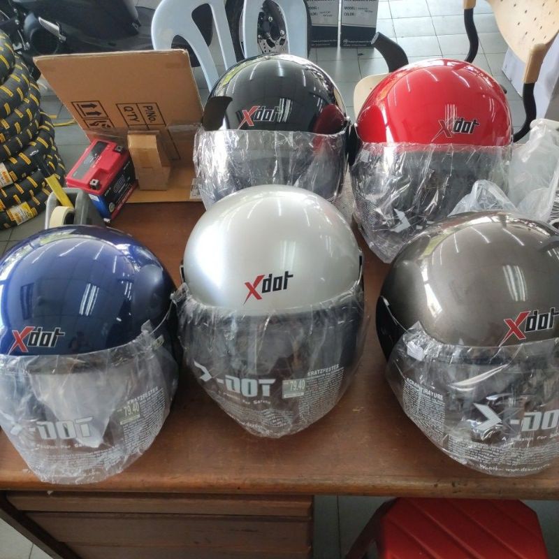 HELMET G518 XDOT SIRIM MALAYSIA WITH VISOR TSM | Shopee Malaysia