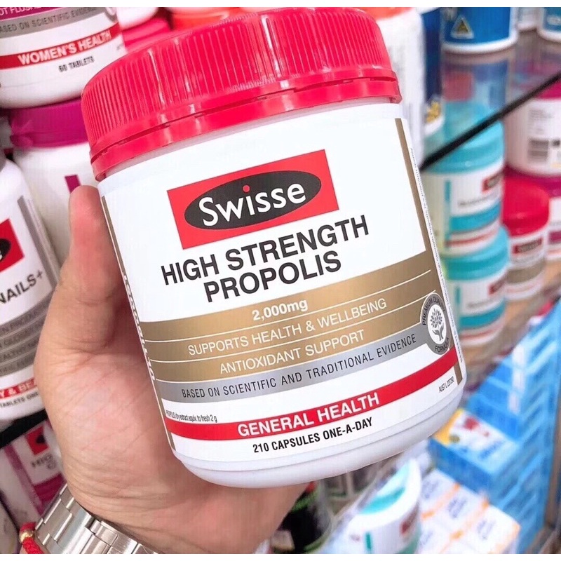 (Ready Stock) Swisse High Strength Propolis Supports Health & Wellbeing ...