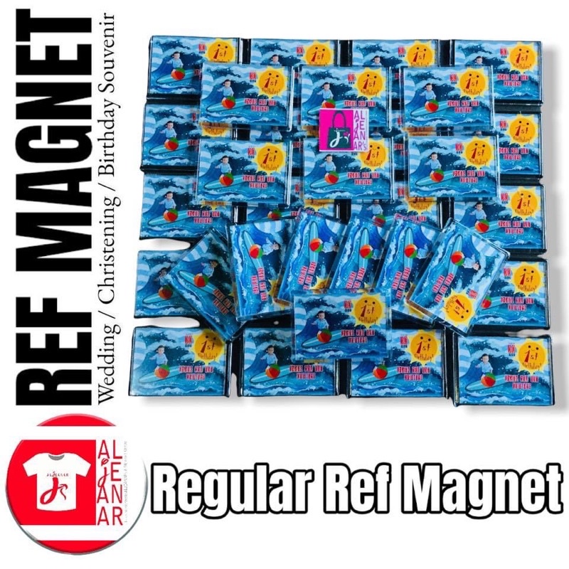 Customized Ref Magnet Souvenir - Acrylic /Regular -Wedding souvenir ...