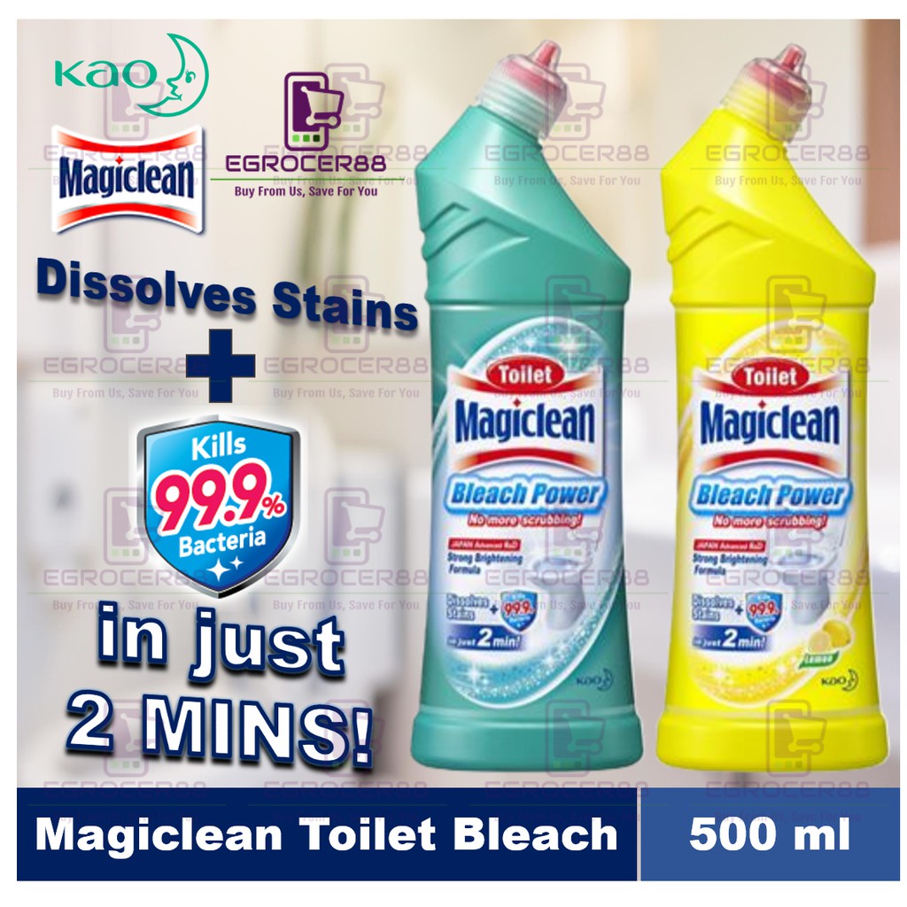[Ready Stock] Magiclean Toilet Bleach Power Anti-Bacterial Toilet Bowl ...