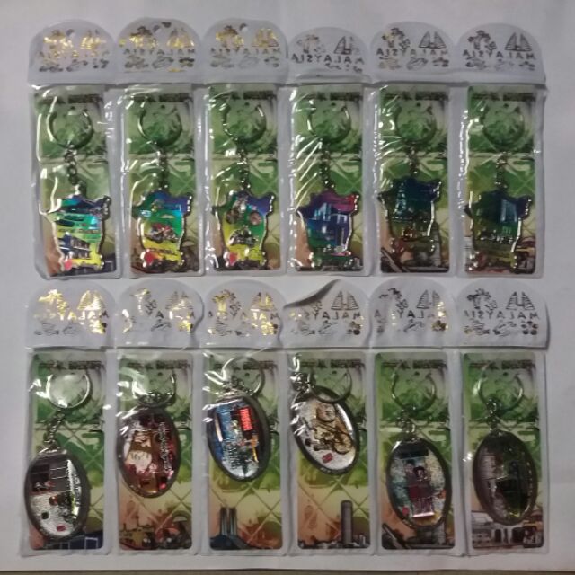 👍🏻Ready Stock 👍🏻 Penang Street Art Souvenier Key Chain - Penang New ...