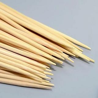 100pcs Teppo Gushi Bamboo Stick Skewer Oden Burger Satay BBQ Fruit ...