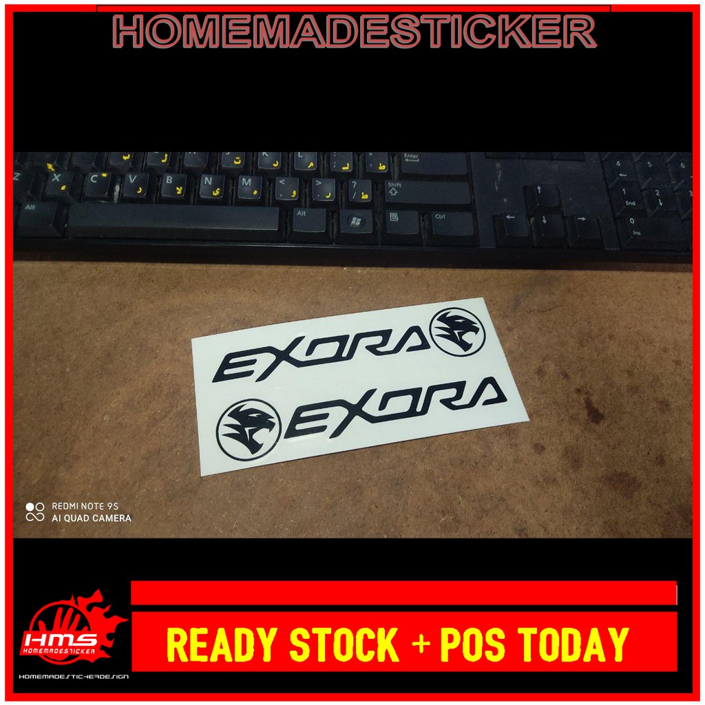 Sticker Side Mirror Proton Exora 2 Pcs | Shopee Malaysia