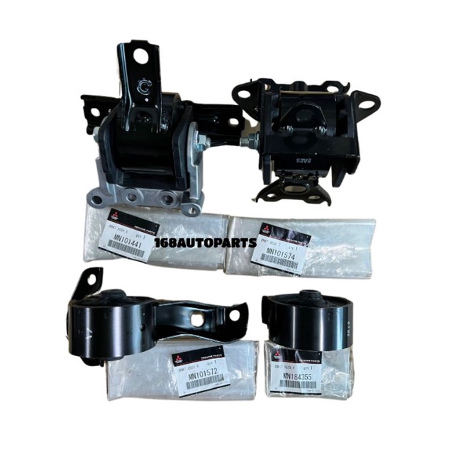 Original Mitsubishi Engine Mounting Set Engine Mounting MN101441 ...