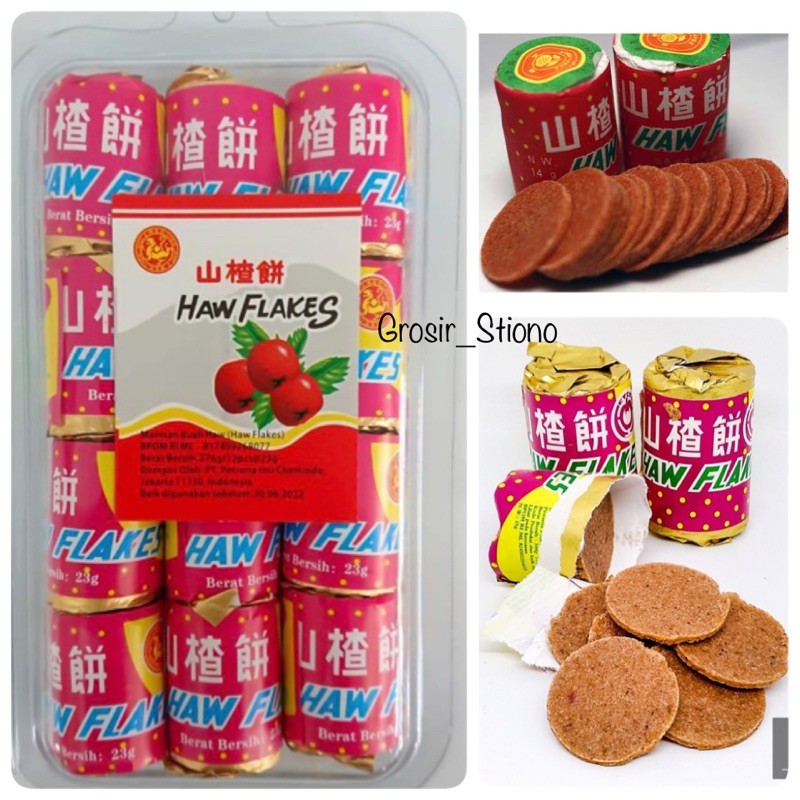 Haw Flakes 280Gr/Haw Fruit Sweets/Sancapiang/Old Fashion Sweets Candy ...
