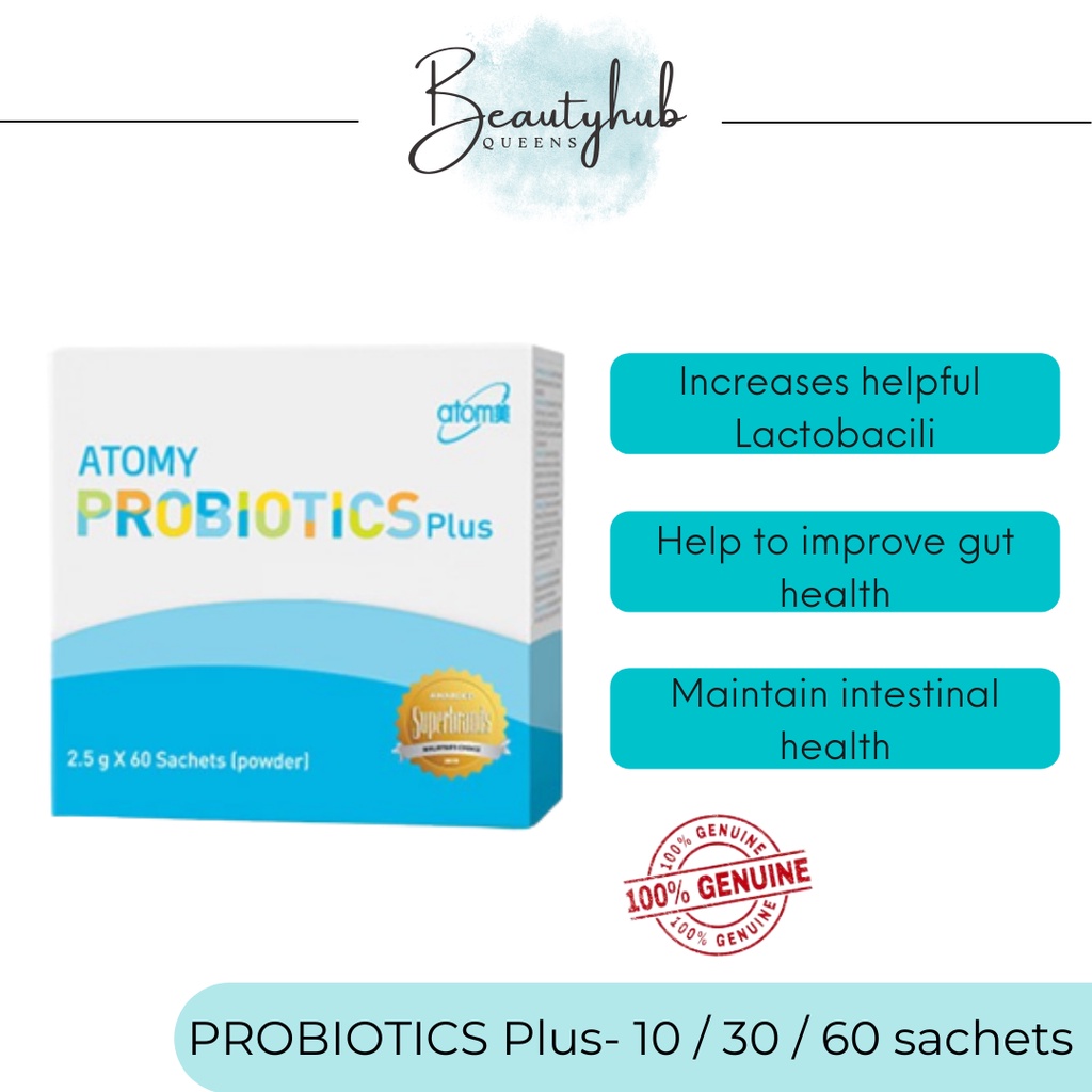 ATOMI PROBIOTICS PLUS [A.T.O.M.Y] - 10 sachets / 30 sachets / 60 ...