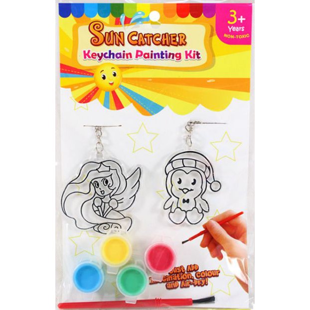Suncatcher Small Keychain Painting Kit (Random Design) | Shopee Malaysia