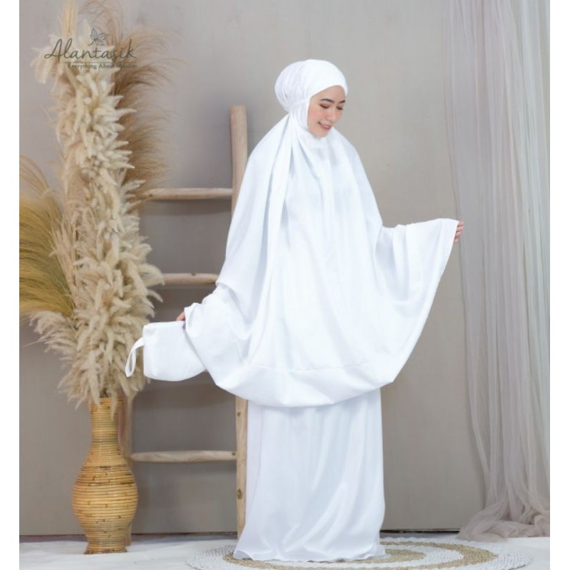 [Import] - Yurie Viral Pashmina/Super Silky telekung Jumbo R.12 Plain ...