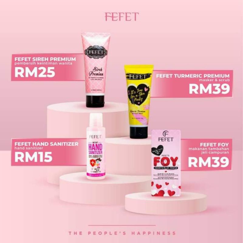 ORIGINAL FEFET SIREH PREMIUM & FEFET TURMERIC PREMIUM | Shopee Malaysia