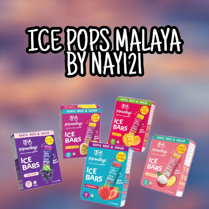 Pops Malaya Ice Bar (45ml/bar) | Shopee Malaysia