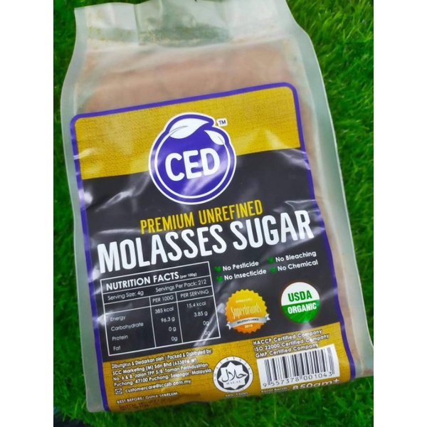 [LB] 100% ORGANIC GULA MERAH / MOLASSES SUGAR 850G | Shopee Malaysia