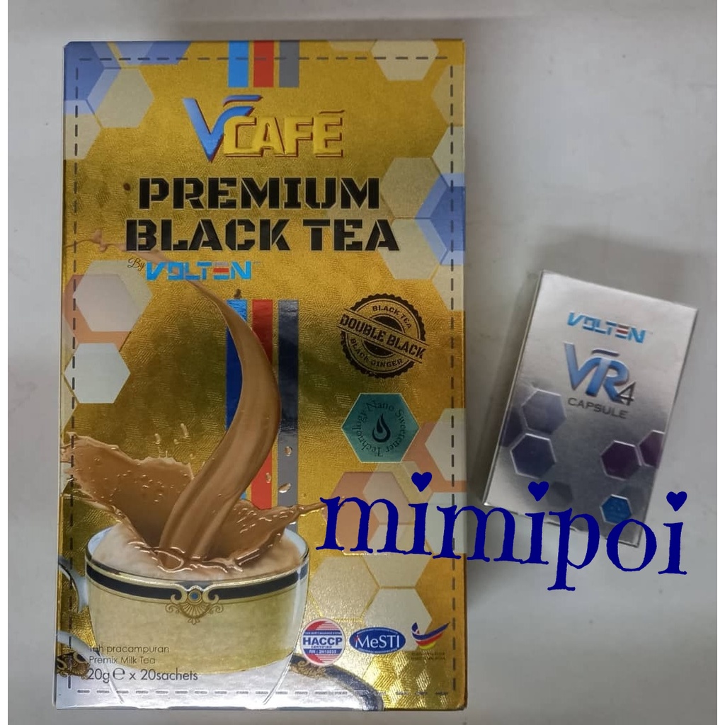 VOLTEN VCAFE BLACK TEA & VR4 CAPSULE 100% ORIGINAL | Shopee Malaysia