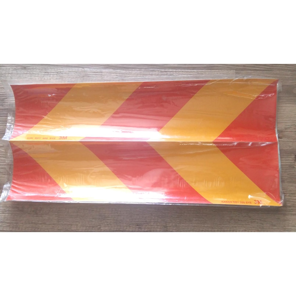 Red/Yellow Lorry Reflective Sticker / Safety Truck Reflectors Sticker ...