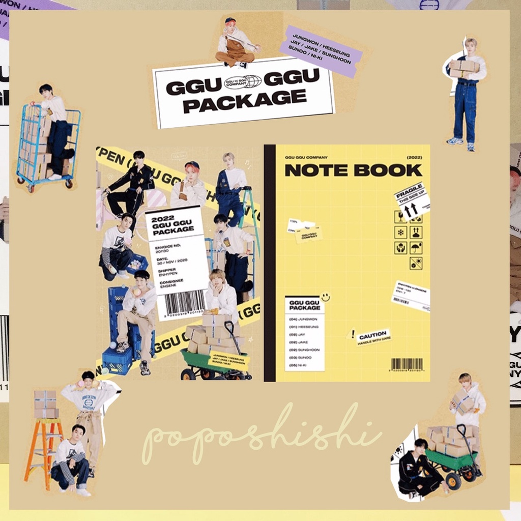 ENHYPEN GGU PHOTO BOOK/NOTE | Shopee Malaysia