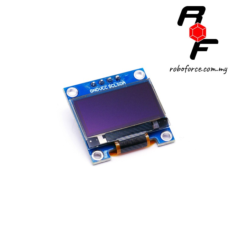 I2C 0.9inch OLED Display (128x64) for Arduino/Raspberry Pi/ ARM/ 8051 ...