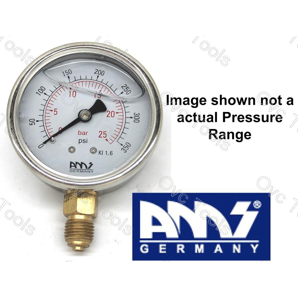 AMS GLYCERINE FILLED PRESSURE GAUGE 63MM (BL63) | Shopee Malaysia