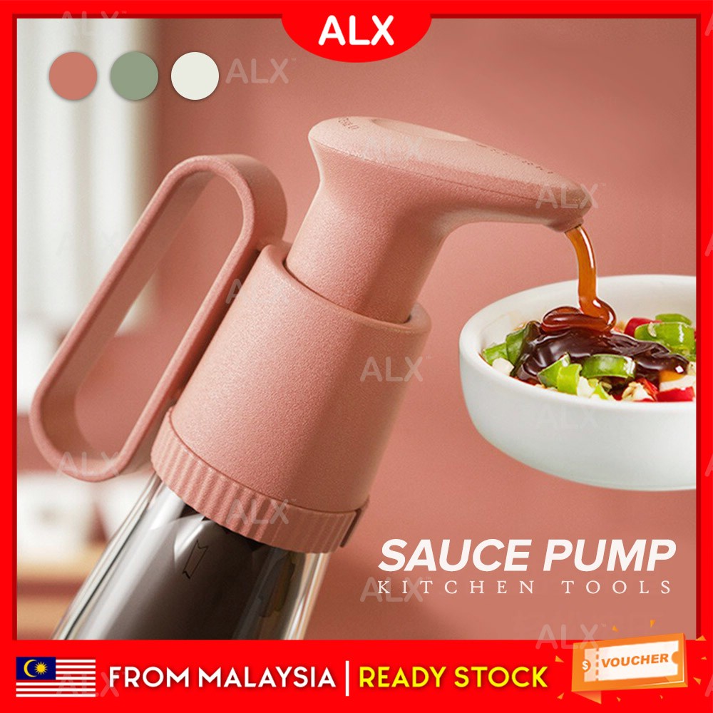 ALX Syrup Bottle Squeezer Nozzle Oyster Sauce Pump Head Pressure Pump ...