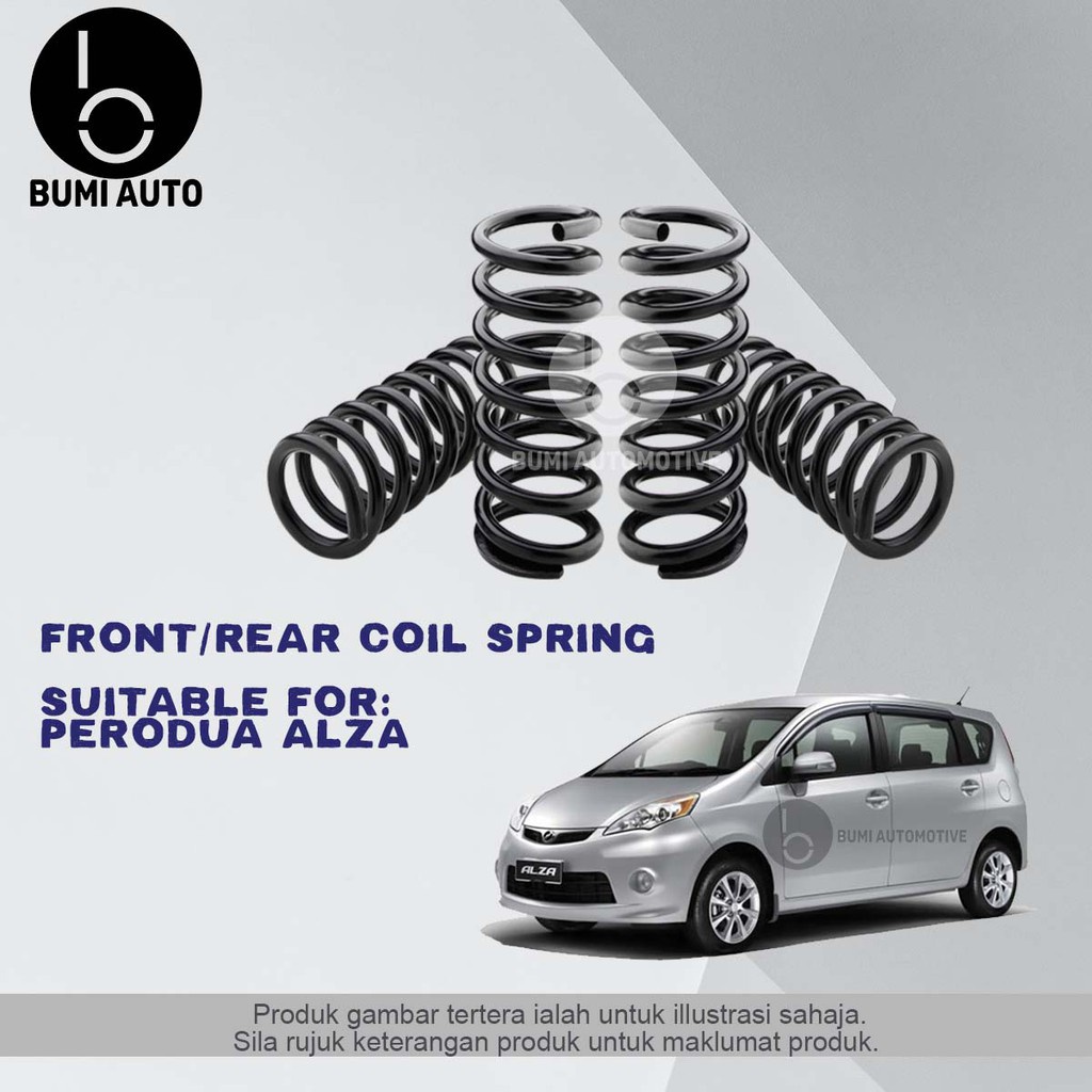 Perodua Alza Front (Depan) / Rear (Belakang) Standard OEM High Quality ...