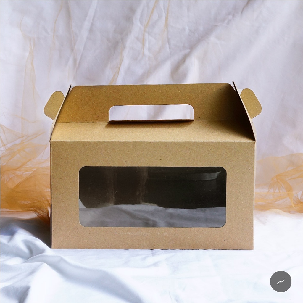 Dry Cake Box 4x500gr Gable Box 29x14x16cm (KRAFT) | Shopee Malaysia