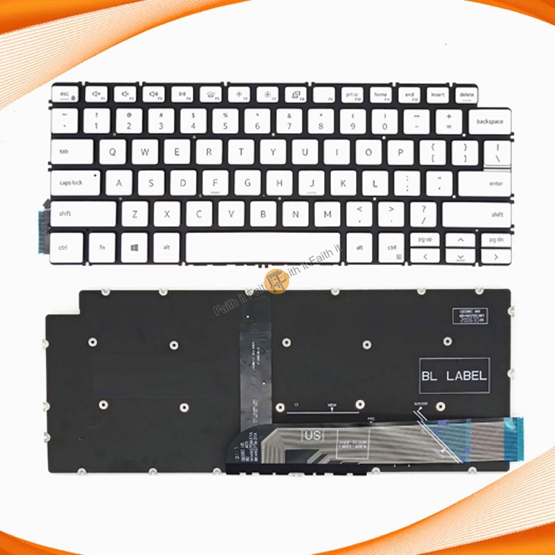 Original Quality For Dell Inspiron 14 5493 5498 14 7490 7491 Keyboard ...