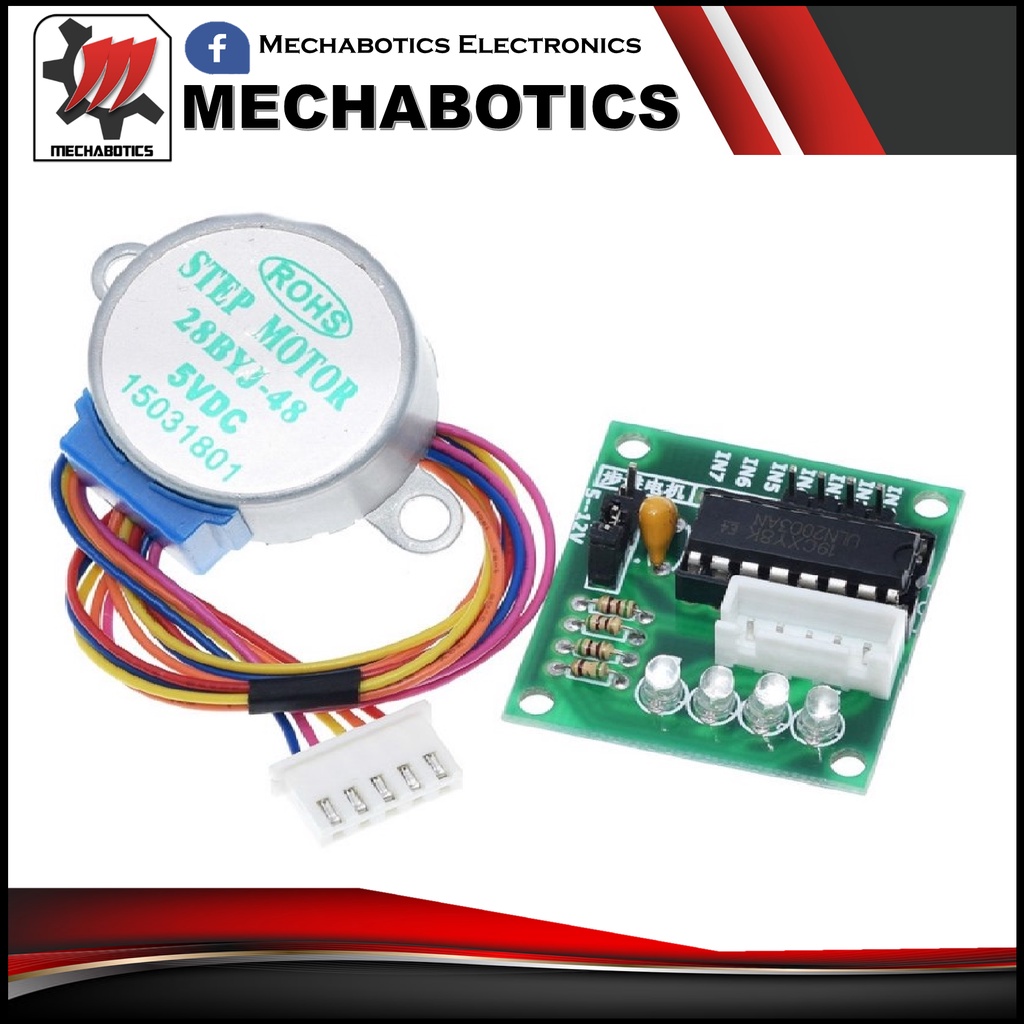 28BYJ-48 5V DC Stepper Motor + ULN2003 Easy Driver Board Set Arduino ...