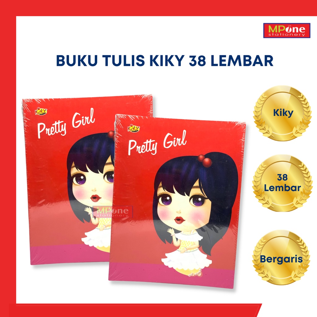 (1 Pcs) KIky 38 Sheet Writing Book / School Writing Book / 38 Sheet ...