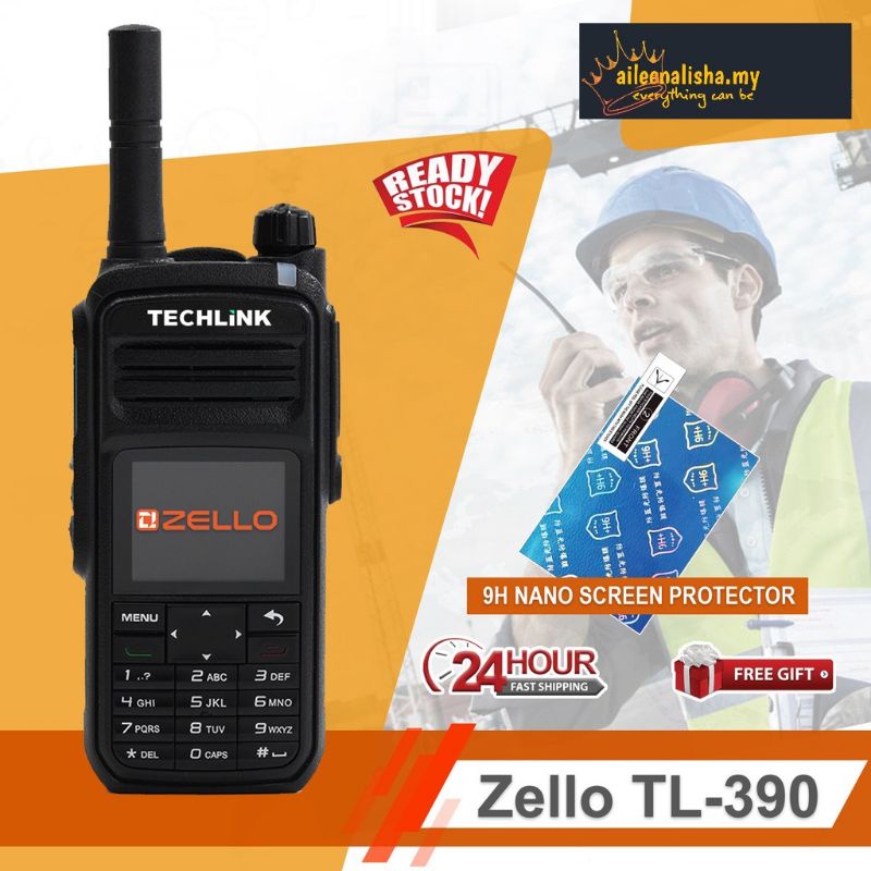 Techlink Zello TL-390 4G POC Walkie Talkie | Shopee Malaysia