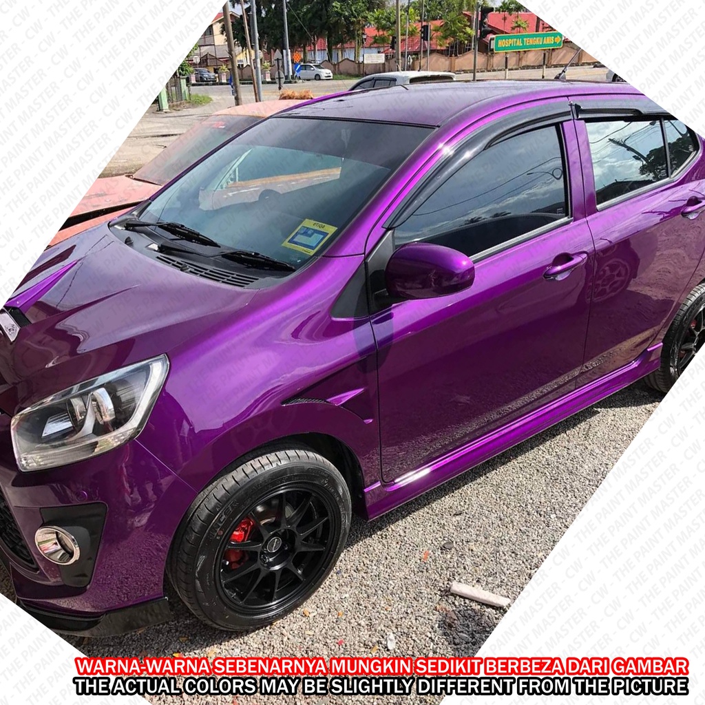 [ PZ27 Plum Crazy Pearl Purple Supreme Metallic 370ml ] AK CW Paint 2K ...